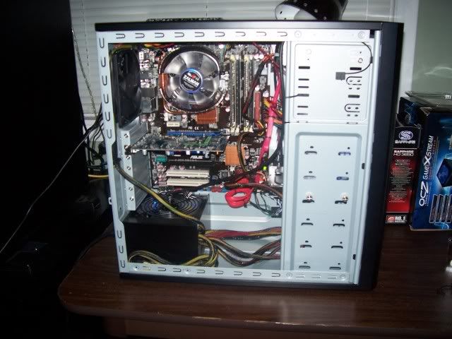 Holes for cable management in a Antec 300 | Overclock.net